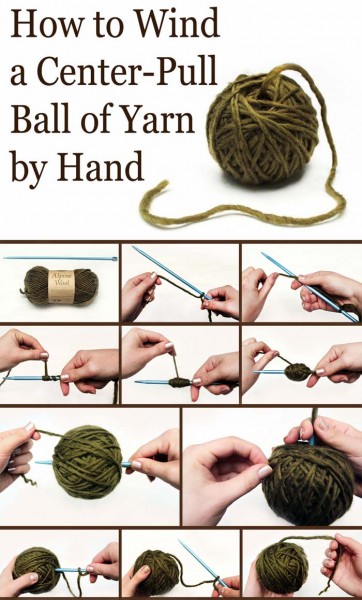One Trick to Turn Any Yarn Into a Center-Pull Ball