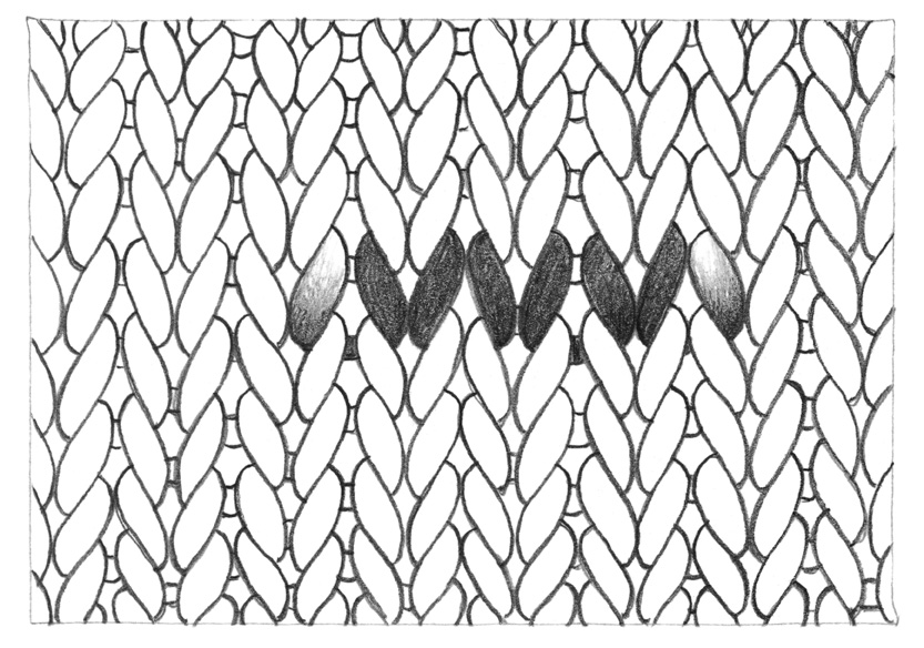 A Good Read: Recognizing the Knit and Purl Stitches