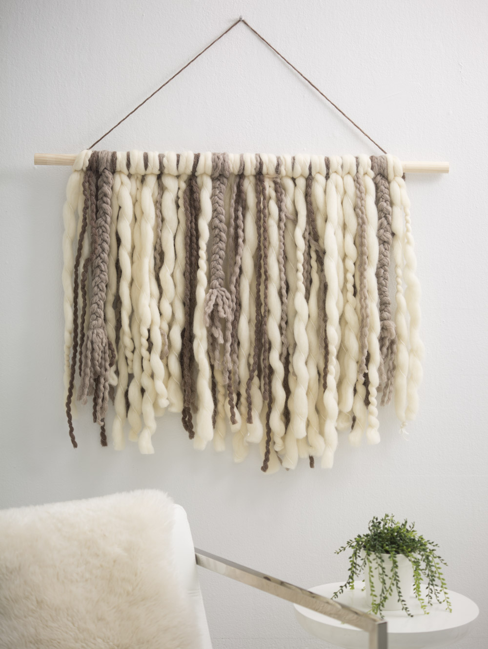 Dress Up Your Space With This Wall Hanging! | Lion Brand Notebook