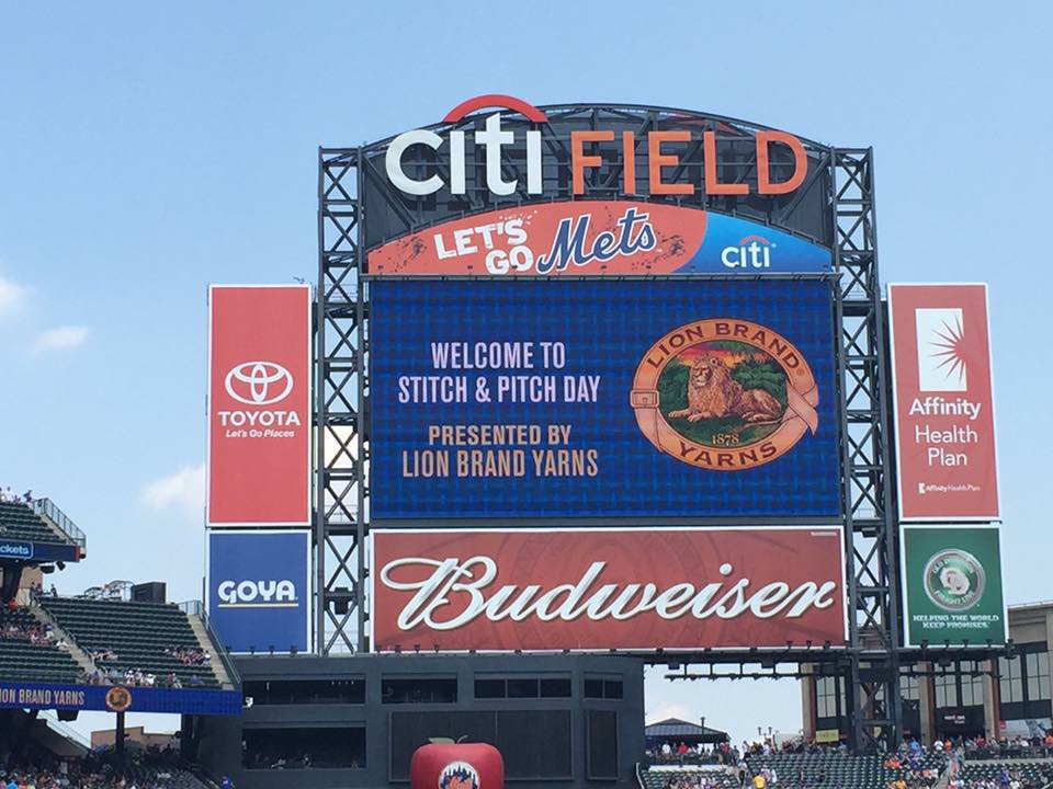 A Fine Day at Stitch 'N' Pitch: Jack Throws Out the First Pitch! | Lion ...