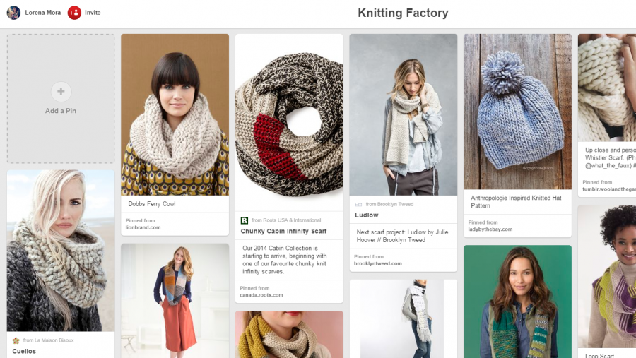 How To Use Pinterest to Find the Perfect Pattern | Lion Brand Notebook