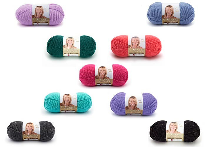 9 New Colors of Vanna's Choice! | Lion Brand Notebook