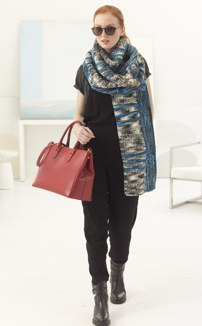 Look Like a Celebrity with Our Super Scarves | Lion Brand Notebook