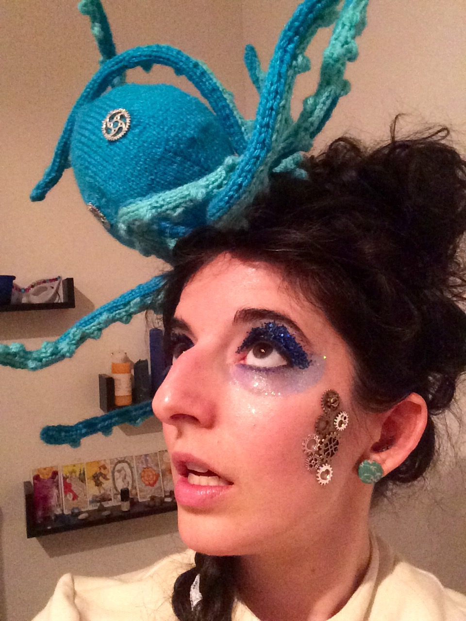 Yarncrafting Costumes: Designing an Octopus Headpiece | Lion Brand Notebook