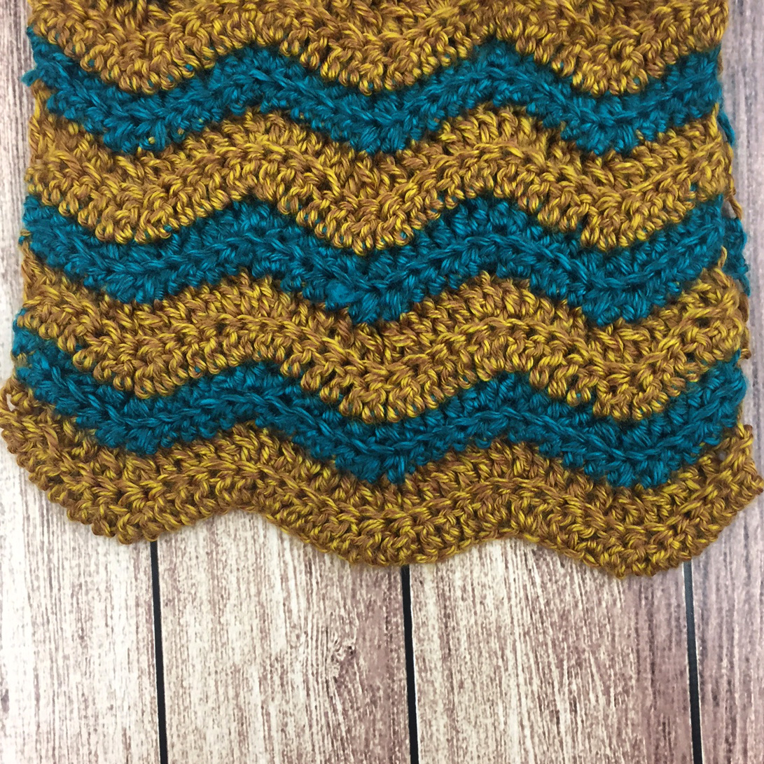 Learn to Crochet, Project 4: Level 3 Ripple Cowl | Lion Brand Notebook